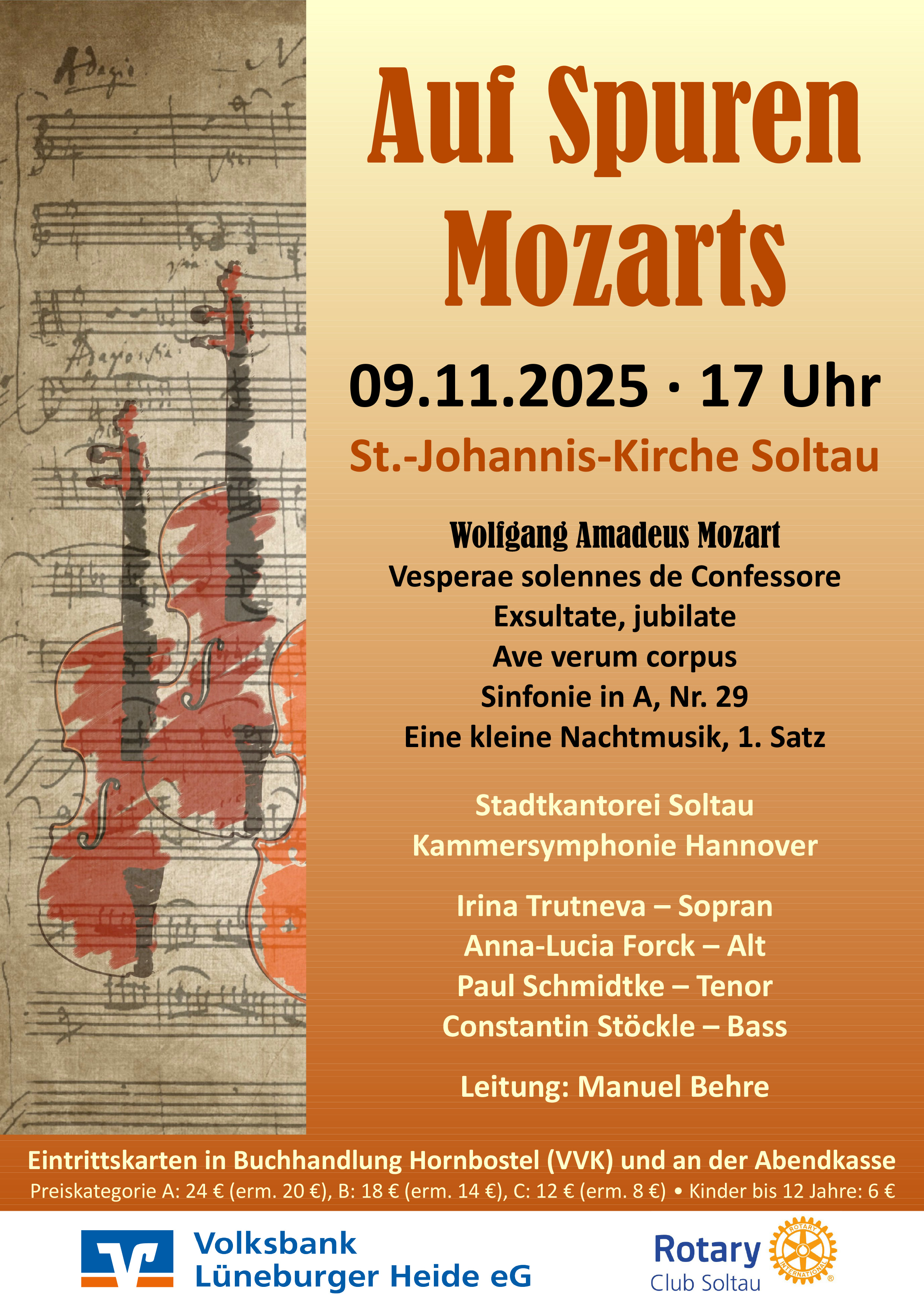 Kirchenkreis Soltau – Auf Spuren Mozarts