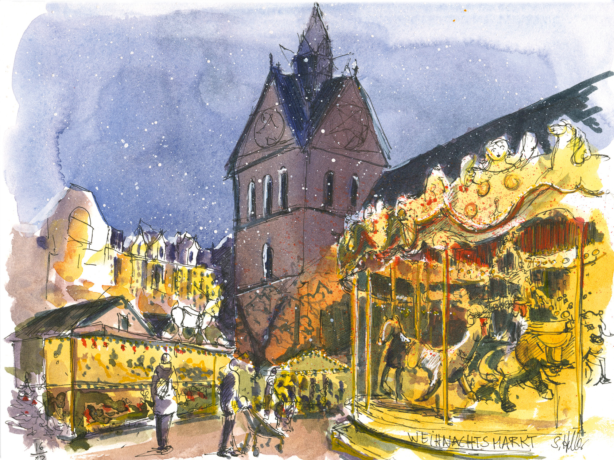 Marktkirche Hannover – Turmführungen zur Adventszeit